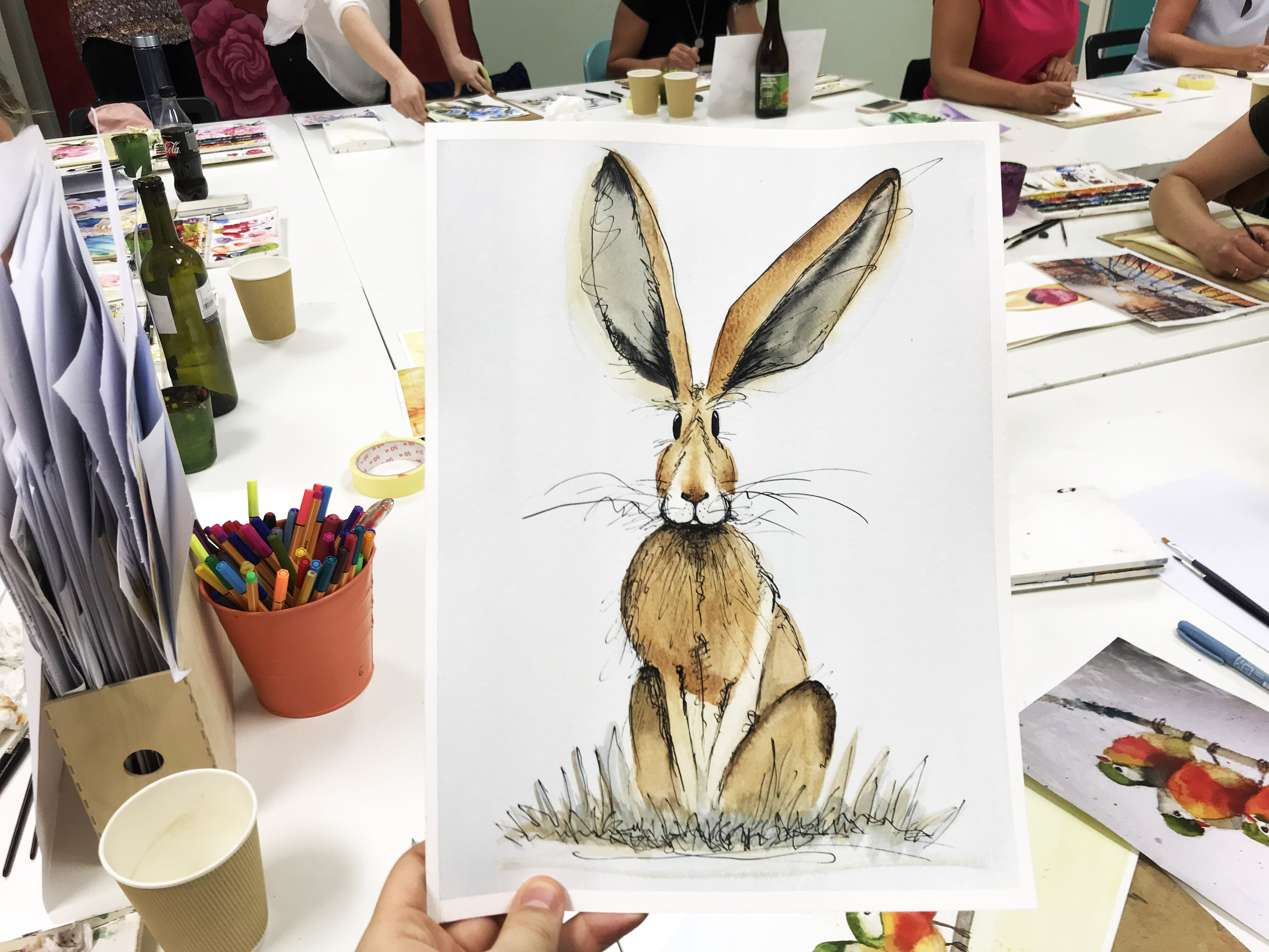 Kurz skicování / tvorba skic pro začátečníky | Draw Planet Brno