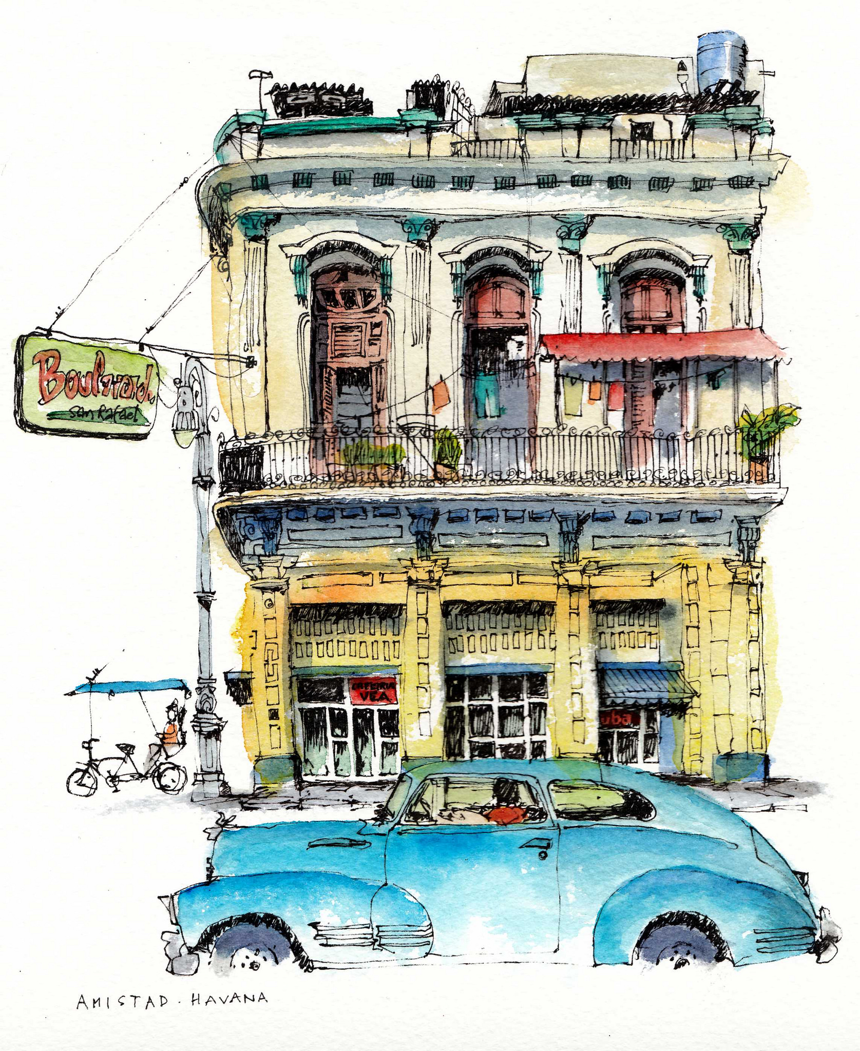 Sketching od Chris Lee - Draw Planet - výtvarné ateliéry