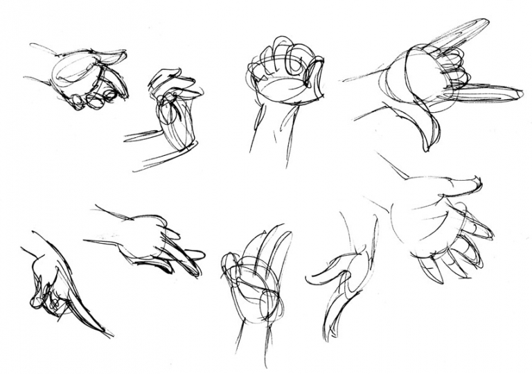 Jak kreslit ruce - Draw Planet - výtvarné ateliéry