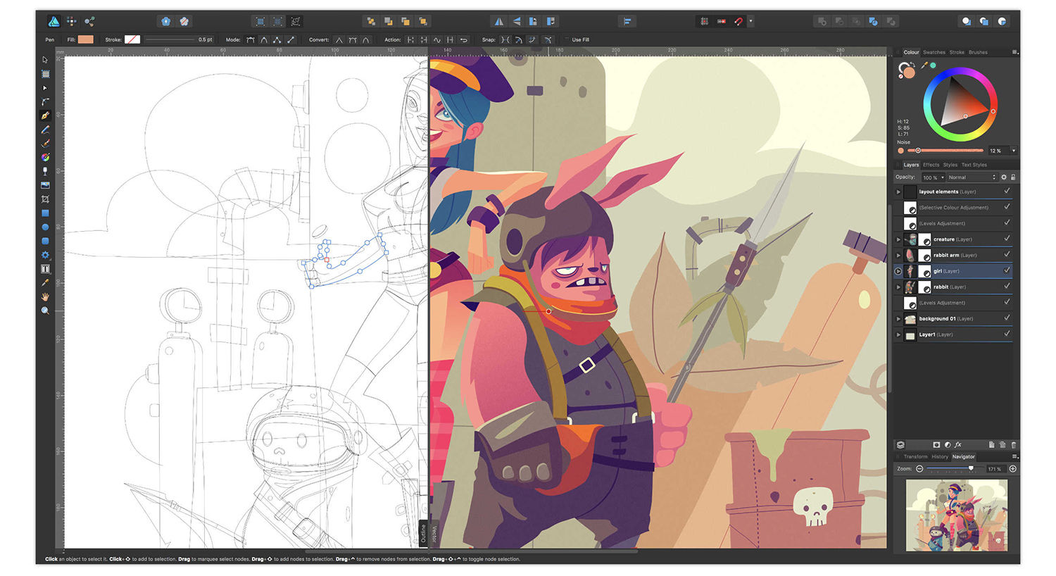 Adobe Illustrator - Draw Planet - výtvarné ateliéry