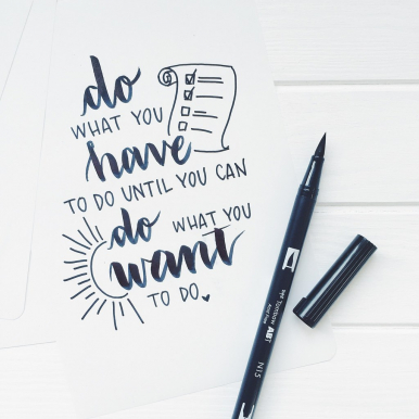 Co je to kaligrafice a kaligrafické písmo? - DrawPlanet Praha