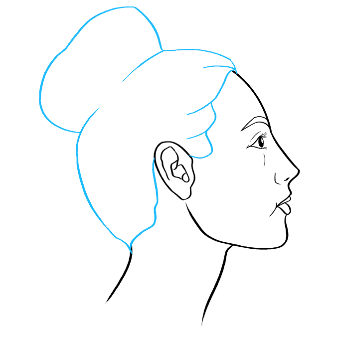 Jak nakreslit profil obličeje