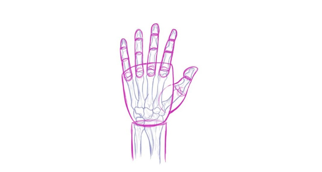 Jak nakreslit ruce?